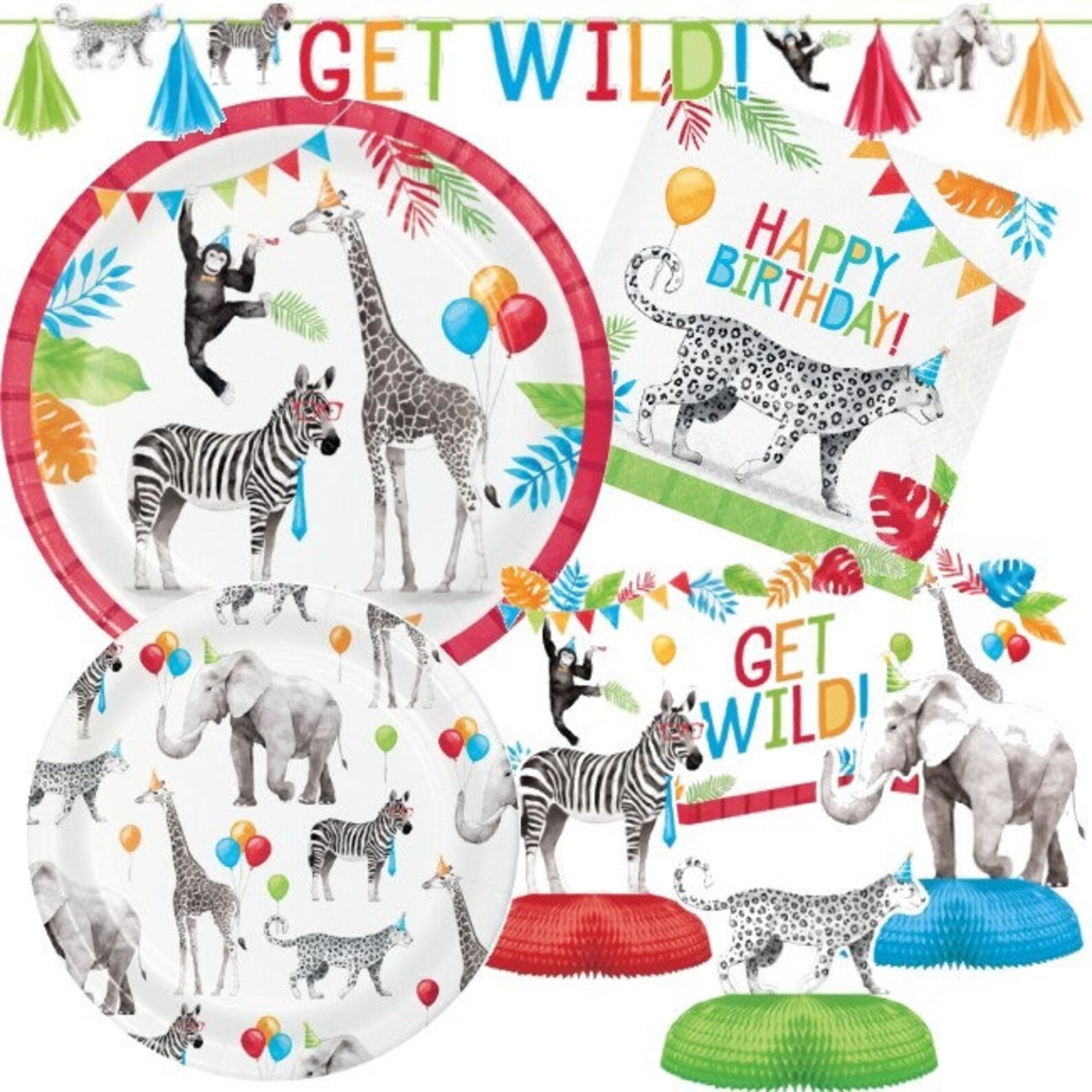 Party Animals Bundle , Birthday Ready Kit - Etsy