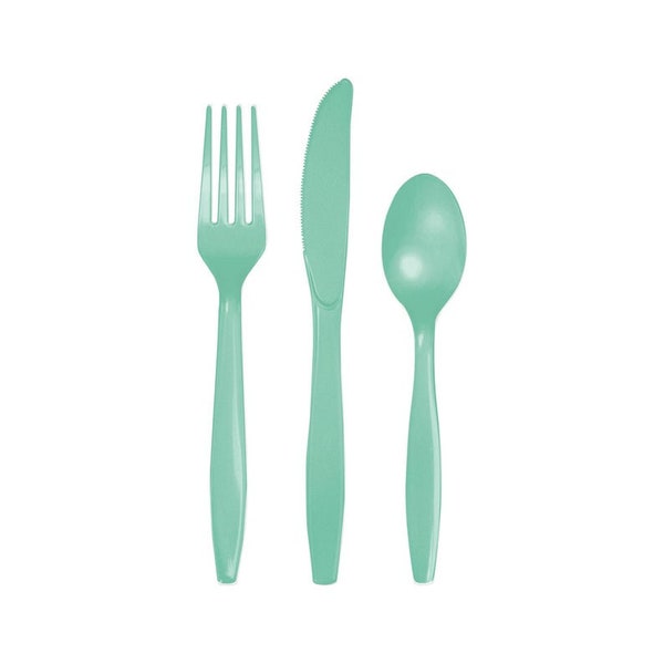 Coloured Cutlery Set - Etsy