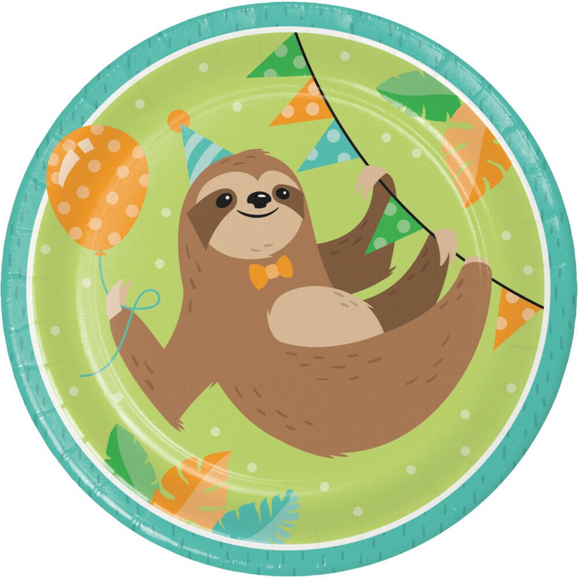 Sloth Party Dinnerware Bundle Luncheon Beverage Napkins | Etsy