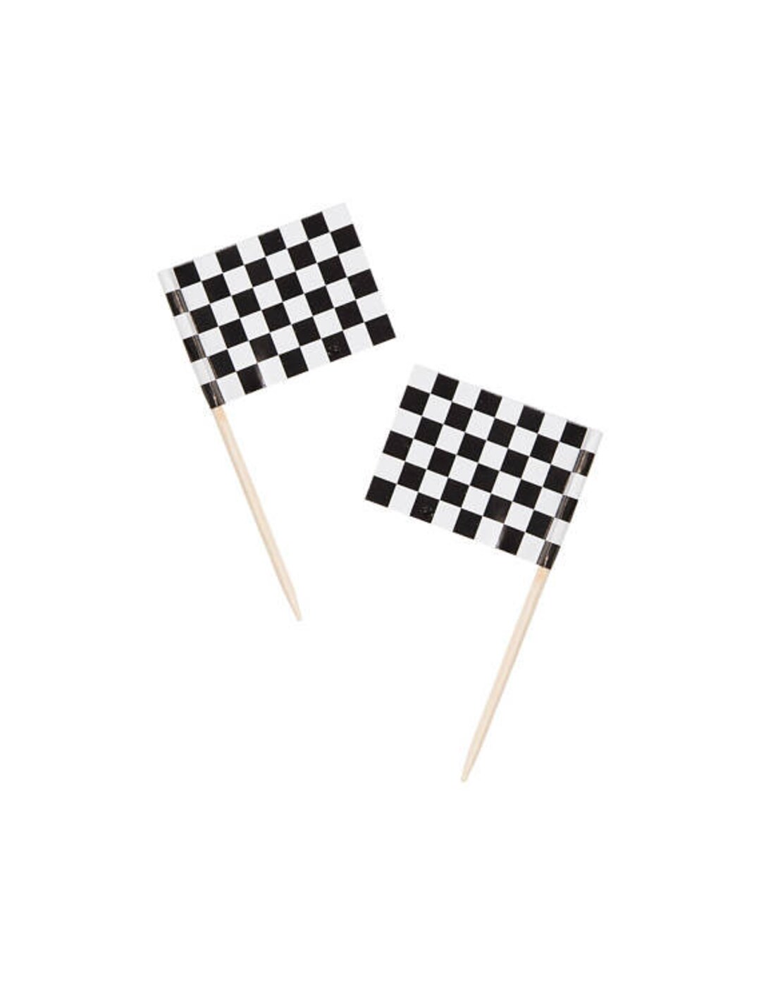 Racing Flags , 50 Toothpick Toppers - Etsy