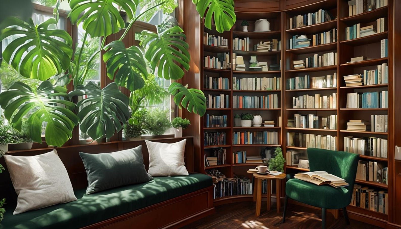 Virtual Background Library Vibes Digital Product - Etsy