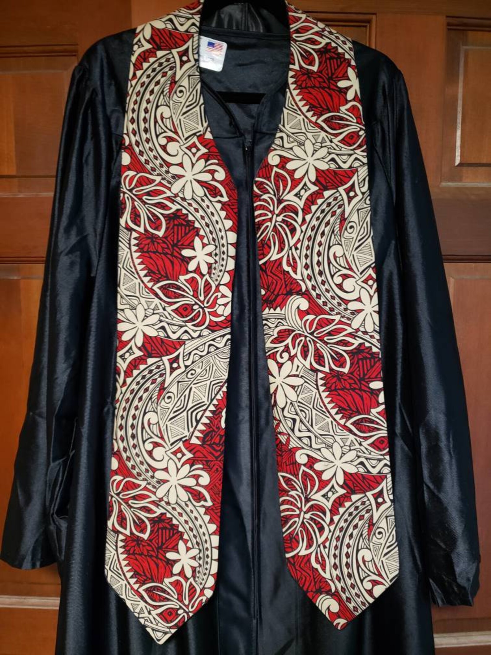Polynesian graduation stole | Etsy