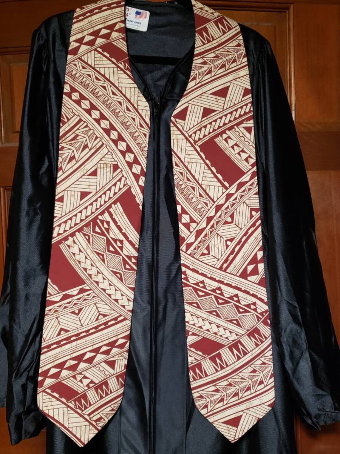 Polynesian graduation stole | Etsy