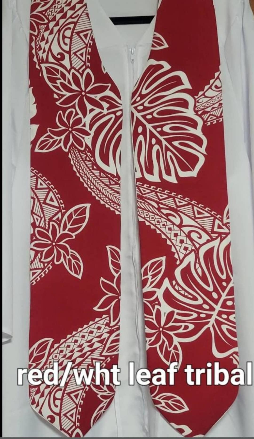 Handmade Polynesian Graduation Stole - Etsy