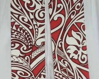 Handmade Polynesian Graduation Stole Metallic - Etsy