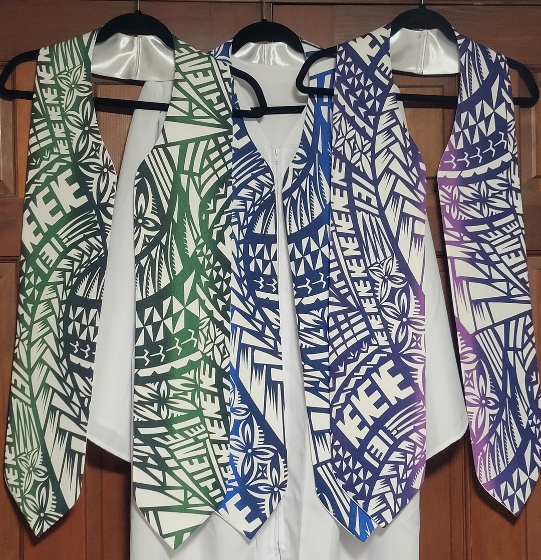 Handmade Polynesian Graduation Stole - Etsy