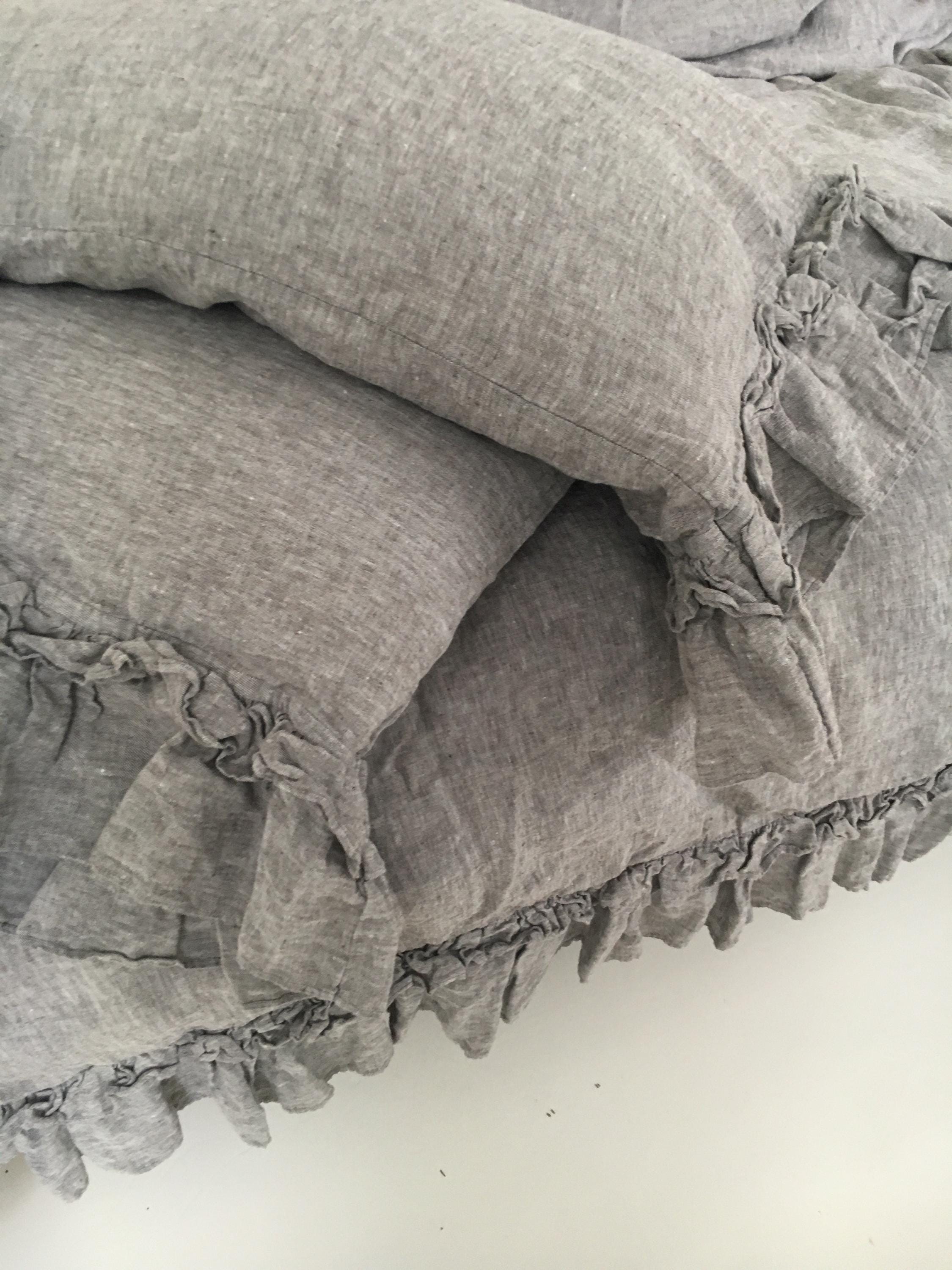 Ruffled Pillowcases | Set of TWO | Ruffled Pillow Shams | Shabby Chic ...