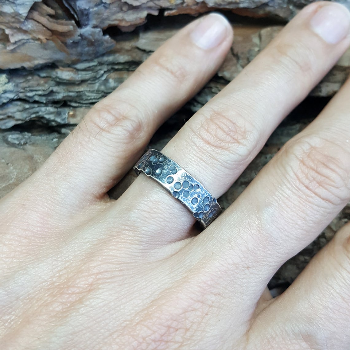 Gunshot Wedding Rings Set Shotgun Rings Smooth Barrel Silver - Etsy