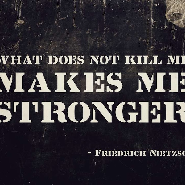 Nietzsche Quote - Etsy