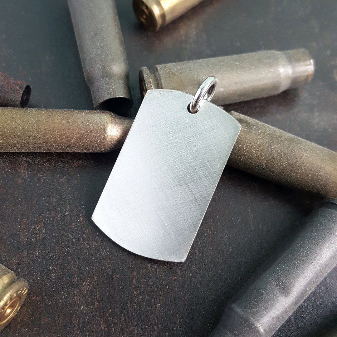 Gun Barrel Dog Tag "si Vis Pacem Para Bellum" - Traditional Rifled ...