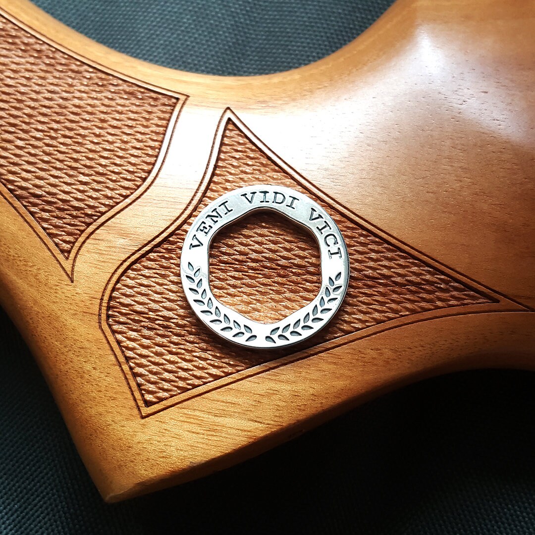 Gun Barrel Silver Coin "veni Vidi Vici" - Polygonal Rifling Token ...