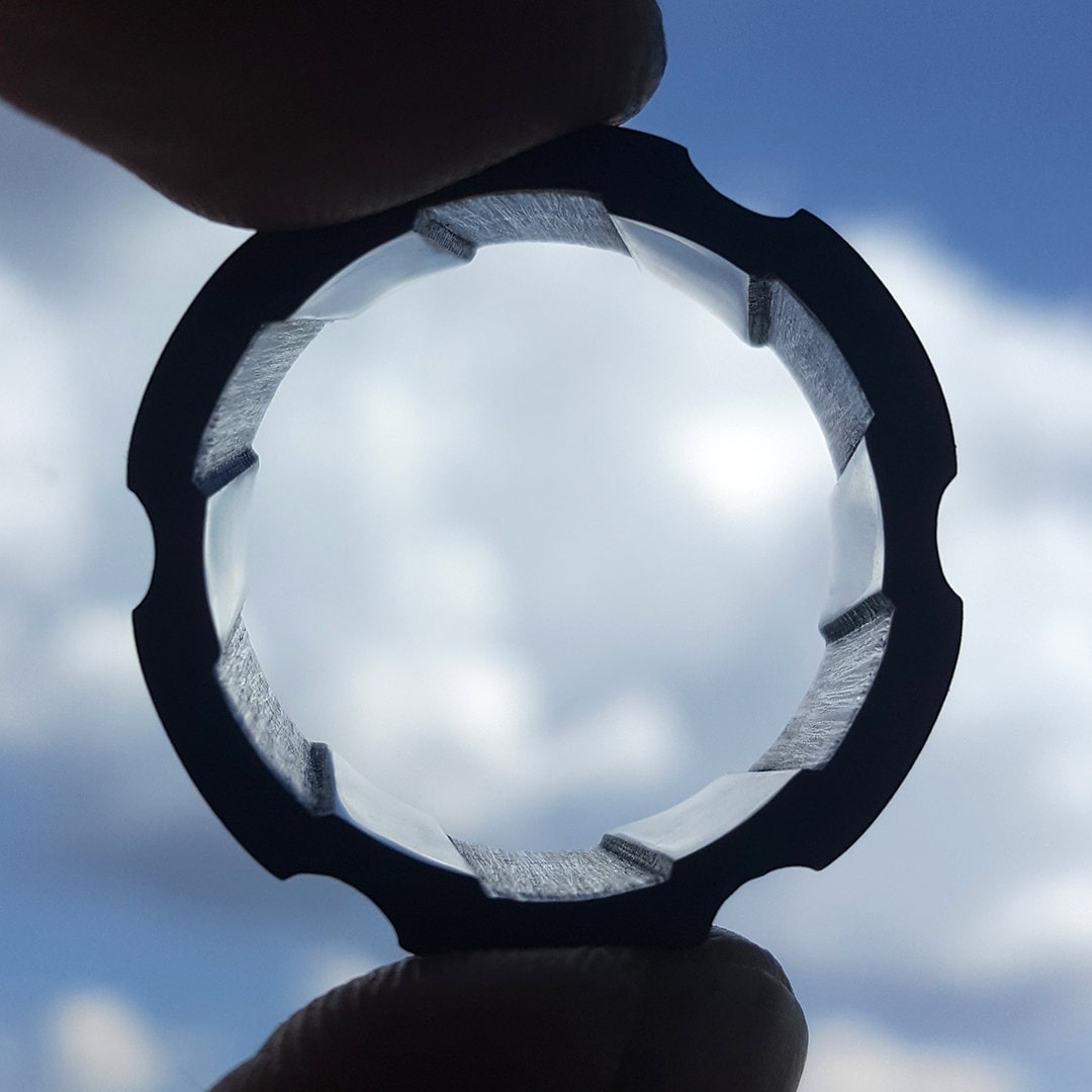 Sniper Ring, TAC-50 Top Gun Traditional Rifled Gun Barrel Silver Ring ...