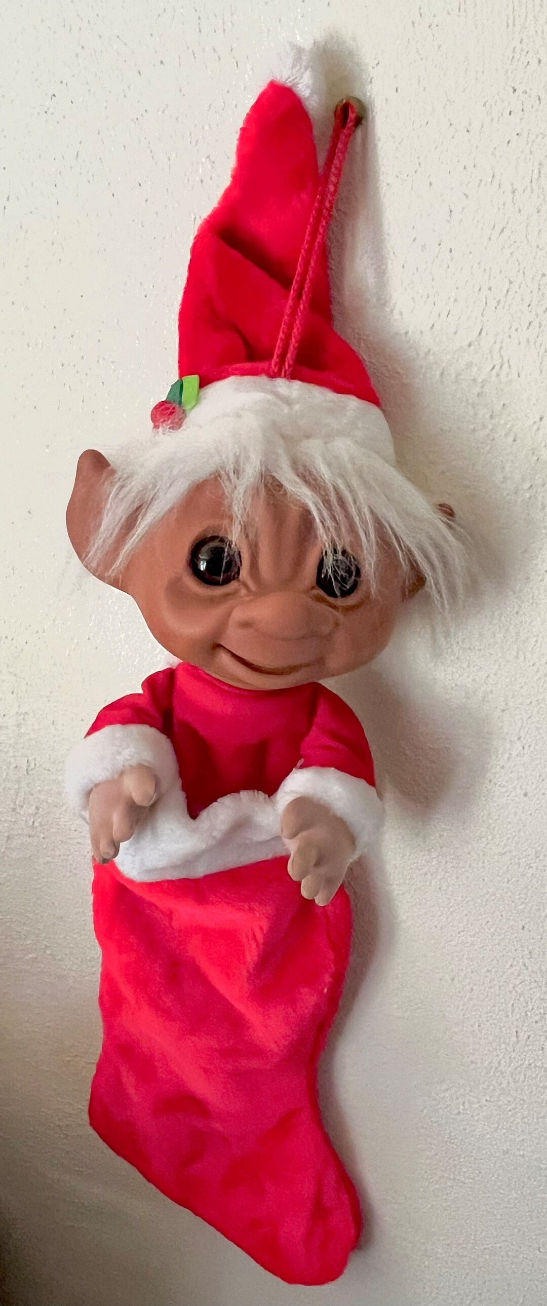 Vintage Troll Christmas Stocking - Etsy