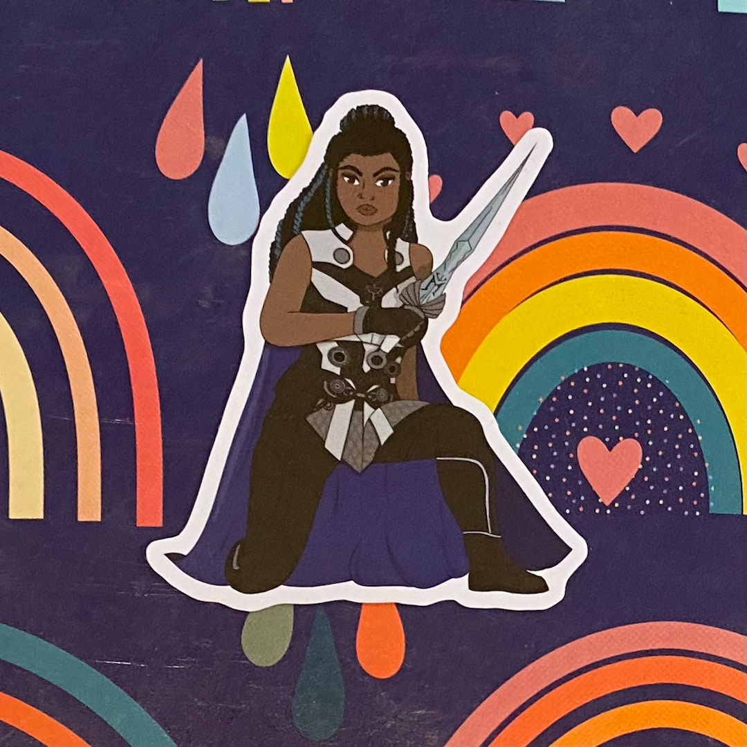 King Valkyrie Die Cut Sticker - Etsy