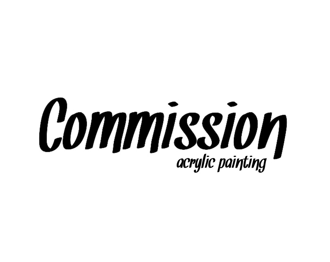 Custom Acrylic Painting Commission - Etsy