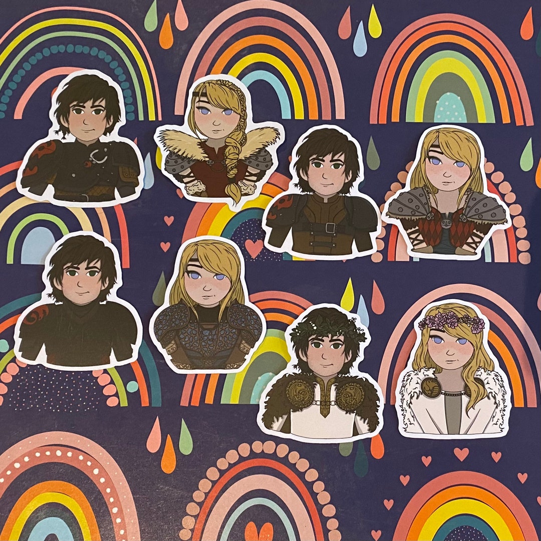 Hiccstrid Die Cut Stickers - Etsy