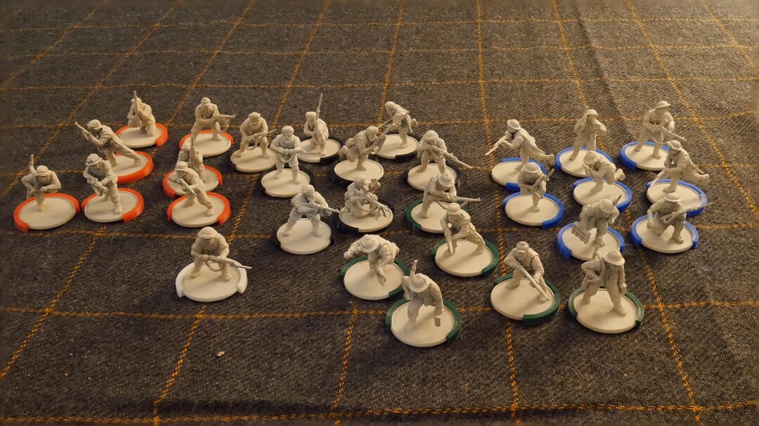 Wargame Widgets, Tabletop Wargaming Unit Faction Markers for Bolt ...