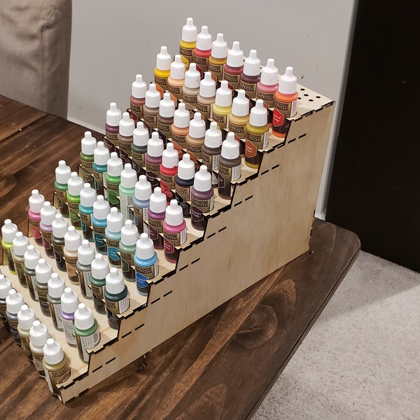 Hobby Paint Storage Rack - Etsy