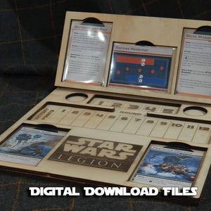 Star Wars Legion Dashboard Tracker, Lightburn Design Plans - Etsy