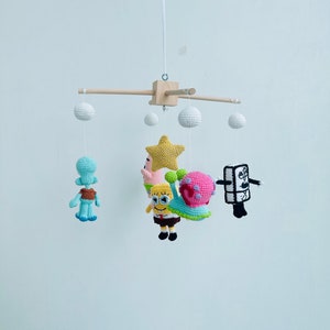 Custom Spongebob Baby Mobile - Etsy