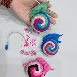 Wool Crochet Tape Measure | Manual Spiral Ruler| Cute Unique Gifts for ...