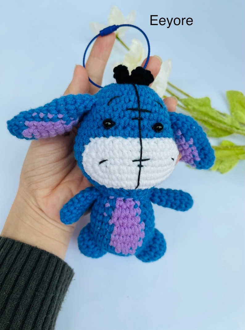 Winnie the Pooh and Friends is 100% Handmade With Pendant Wool Doll ...