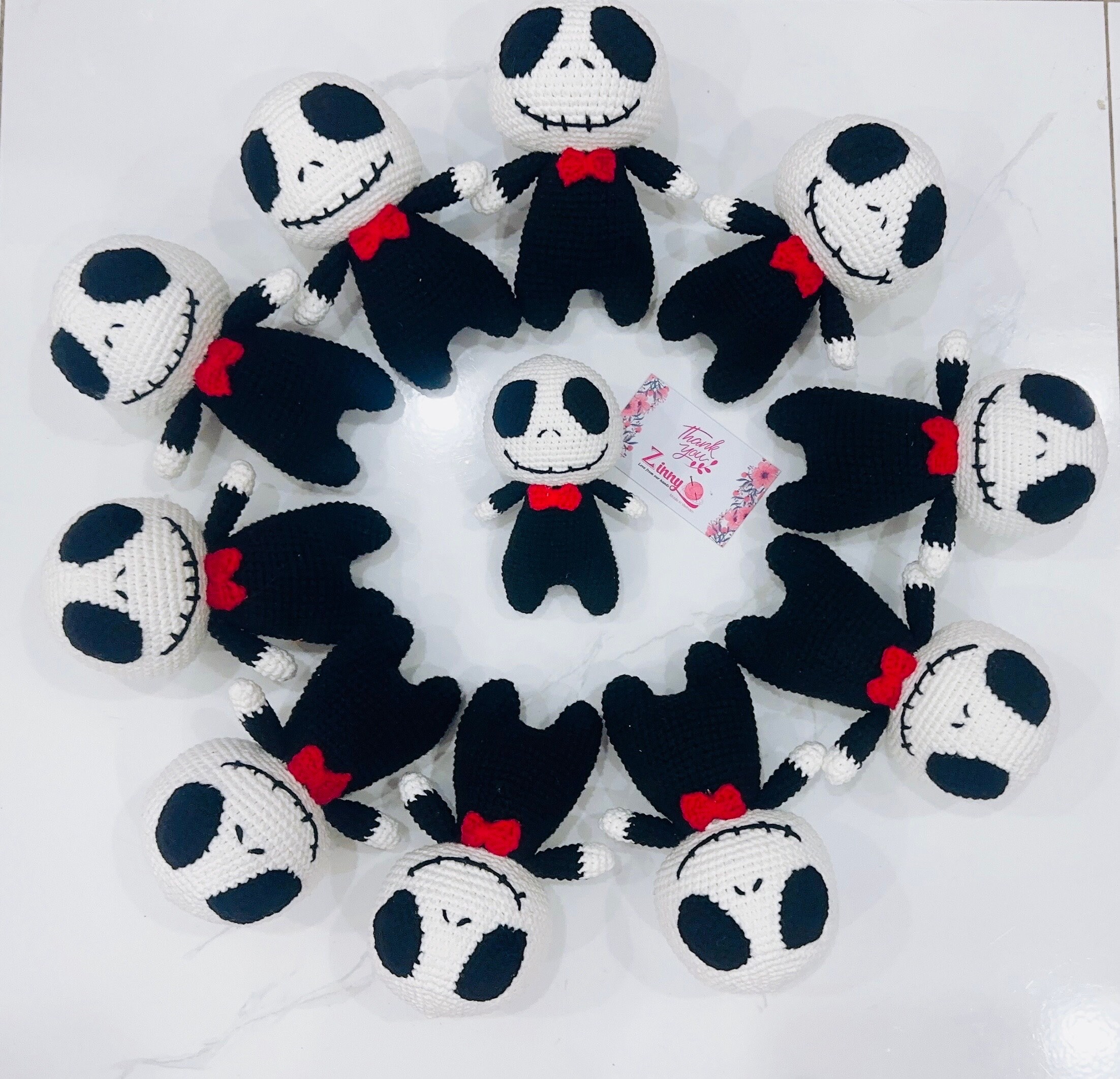 Jack Skellington Amigurumi/ Jack Hook/ Amigurumi Skeleton Man Hook ...
