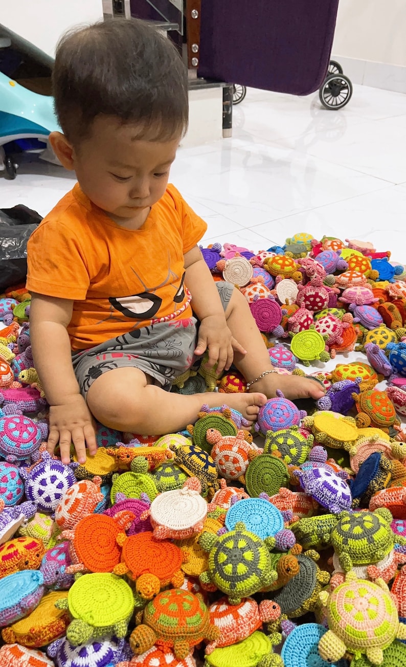 Crochet Turtle Tape Measure Craft Animal Tape Measure - Etsy