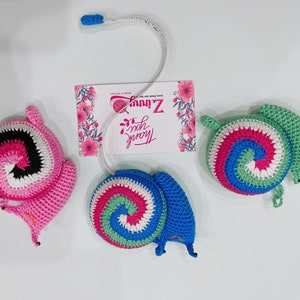 Wool Crochet Tape Measure | Manual Spiral Ruler| Cute Unique Gifts for ...