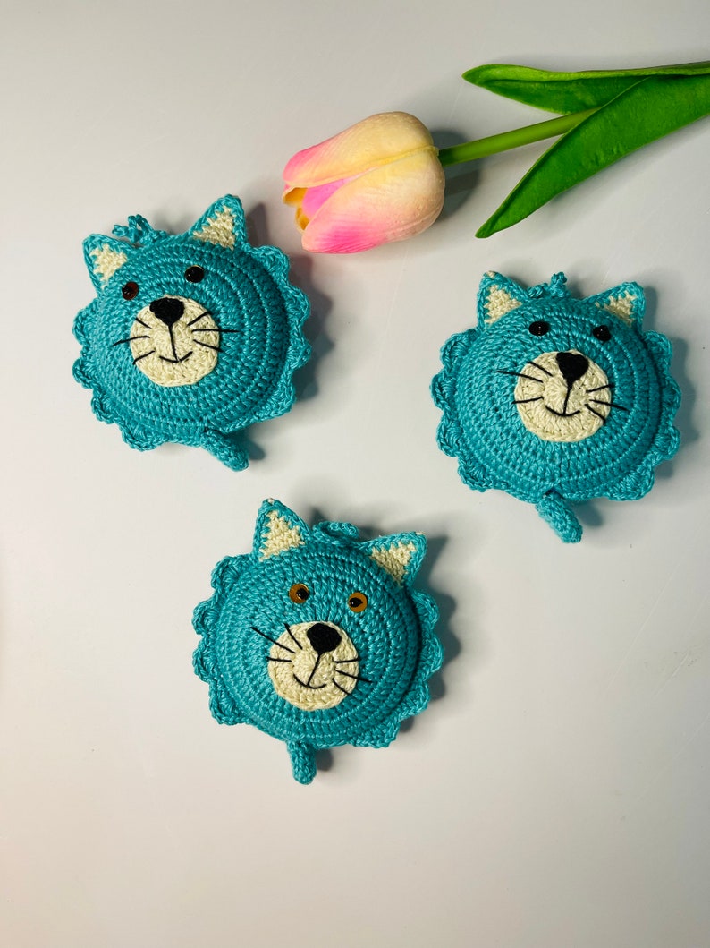 Cat Tape Measure | Hand Knitting Cat | Scroll Ruler | Rulers, Crochet ...