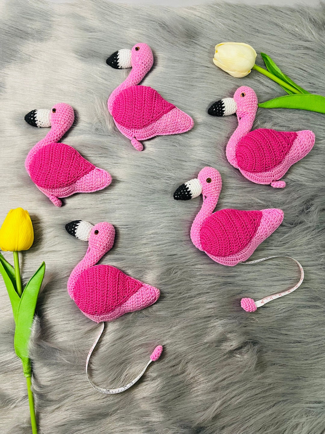 Flamingo Tape Measure, Hook Bird, Flamingo Tape Measure, Unique Gift ...
