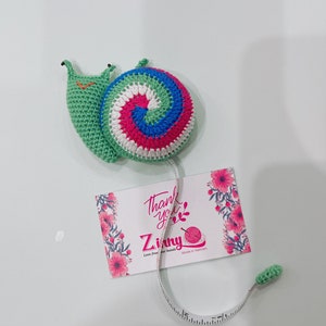Wool Crochet Tape Measure | Manual Spiral Ruler| Cute Unique Gifts for ...