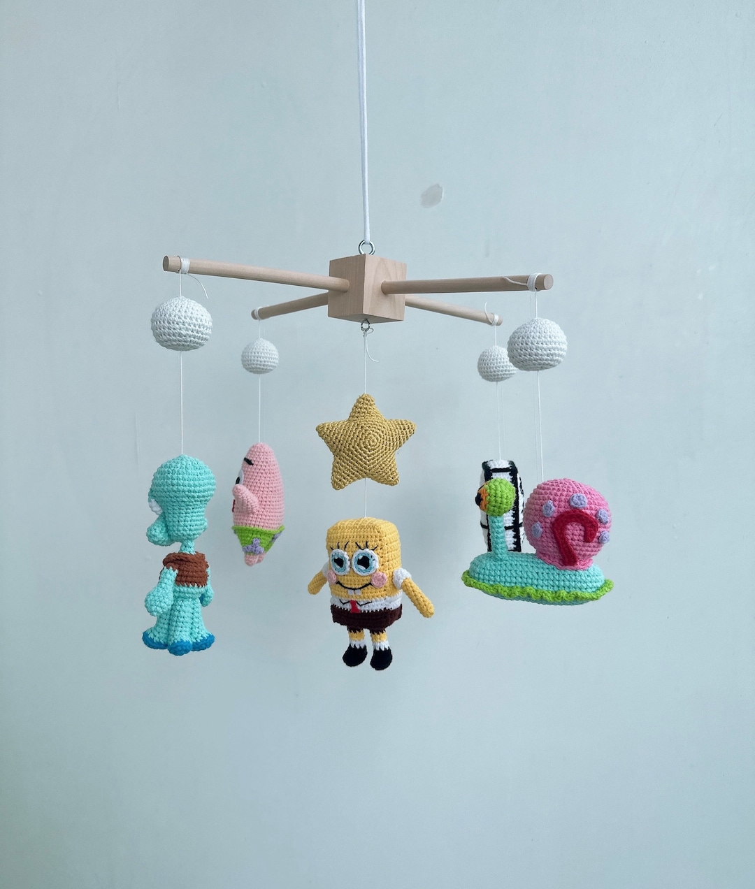 Custom Spongebob Baby Mobile - Etsy