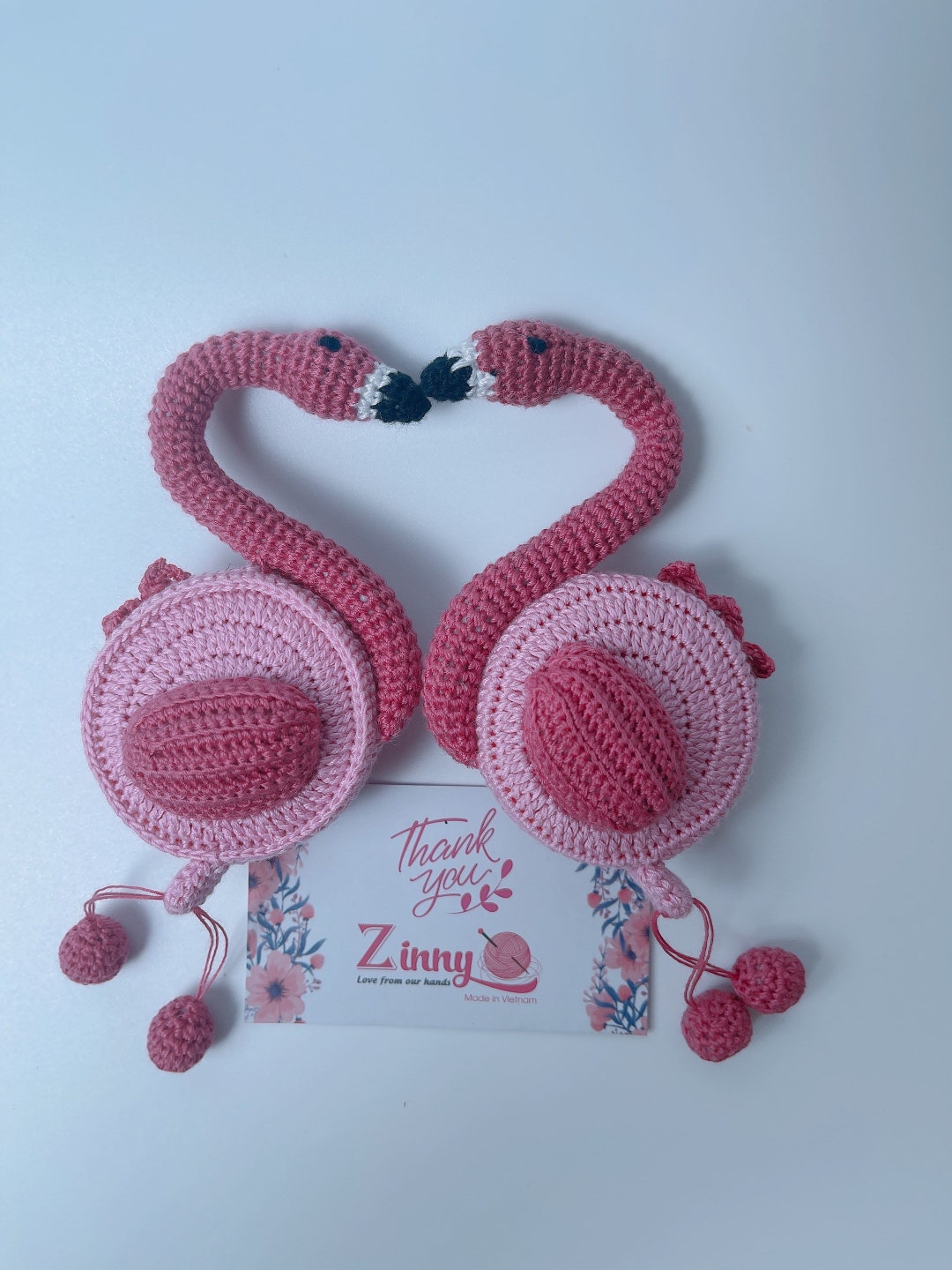 Flamingo Tape Measure, Handmade Flamingo, Gift for Her, Unique Gift - Etsy