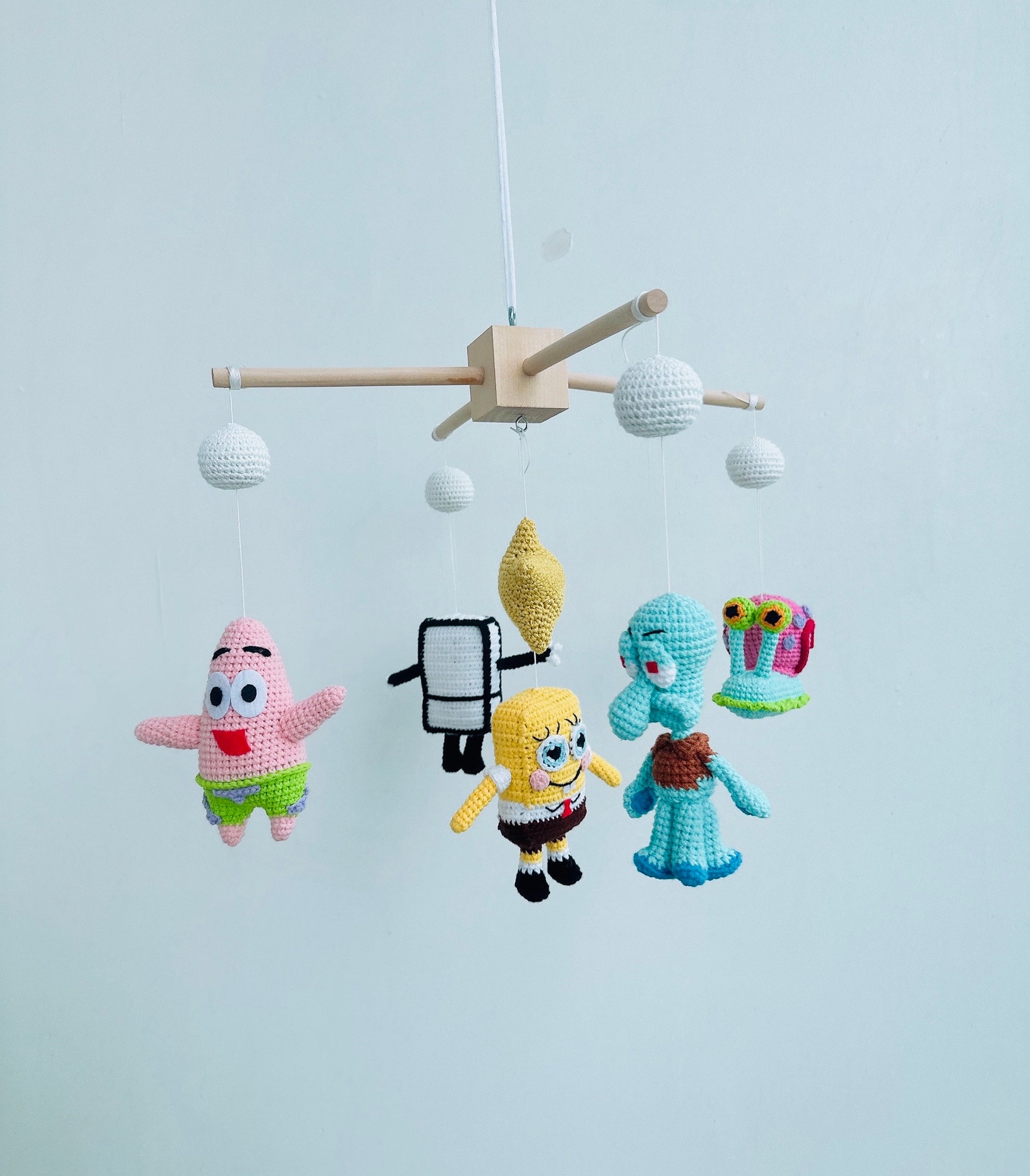 Custom Spongebob Baby Mobile - Etsy