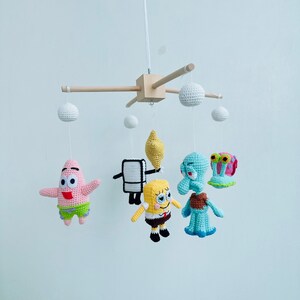 Custom Spongebob Baby Mobile - Etsy