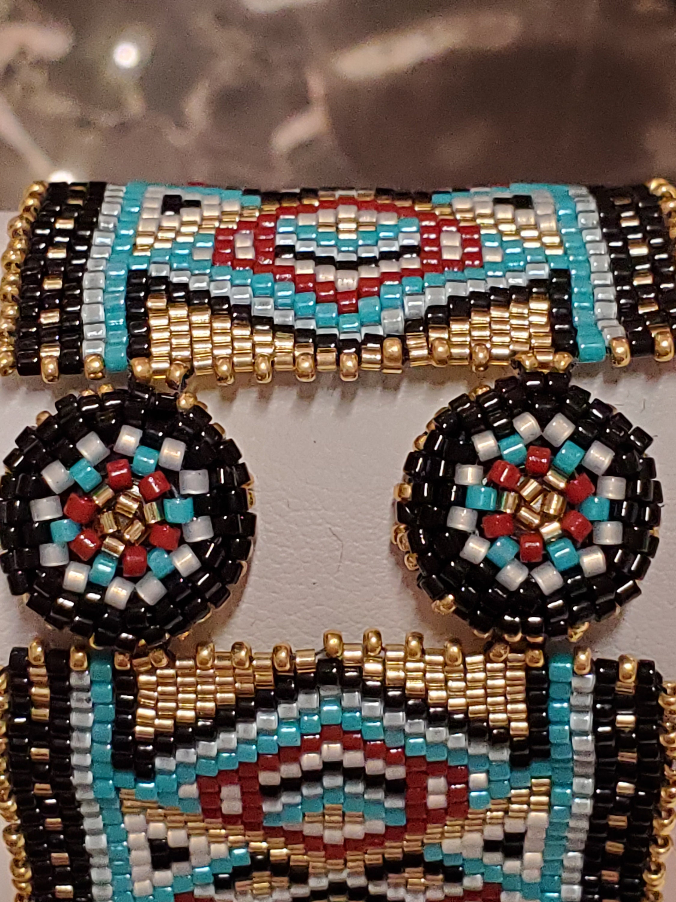 Peyote Floral Bracelet - Etsy