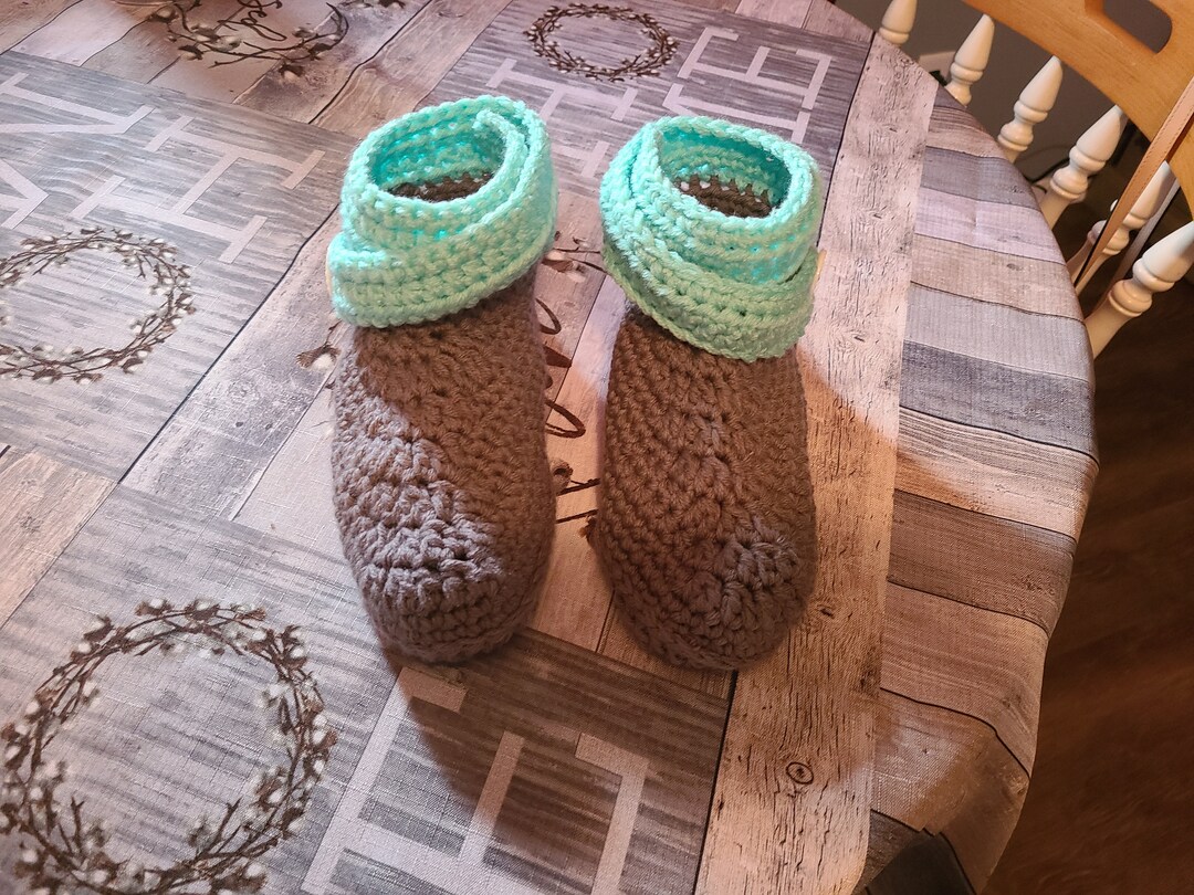 Crocheted Boots - Etsy