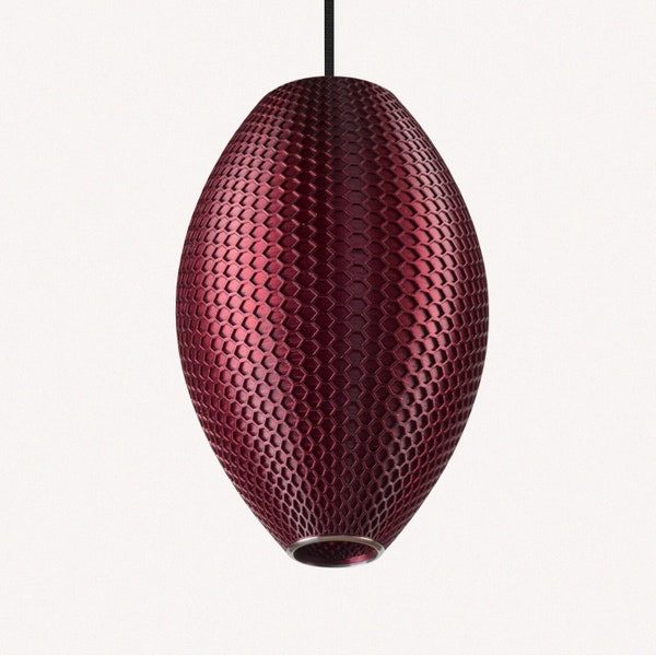 Red Pendant Light - Etsy