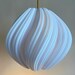 White Seashell Lampshade Pendant Light Contemporary Lamp - Etsy