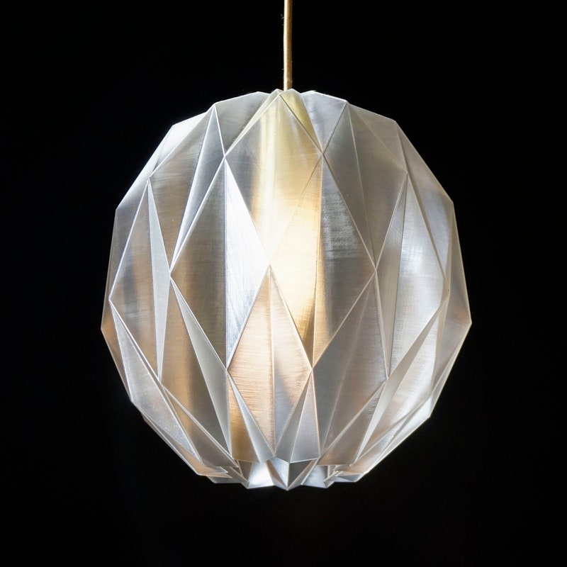 Origami Ceiling Lamp - Etsy