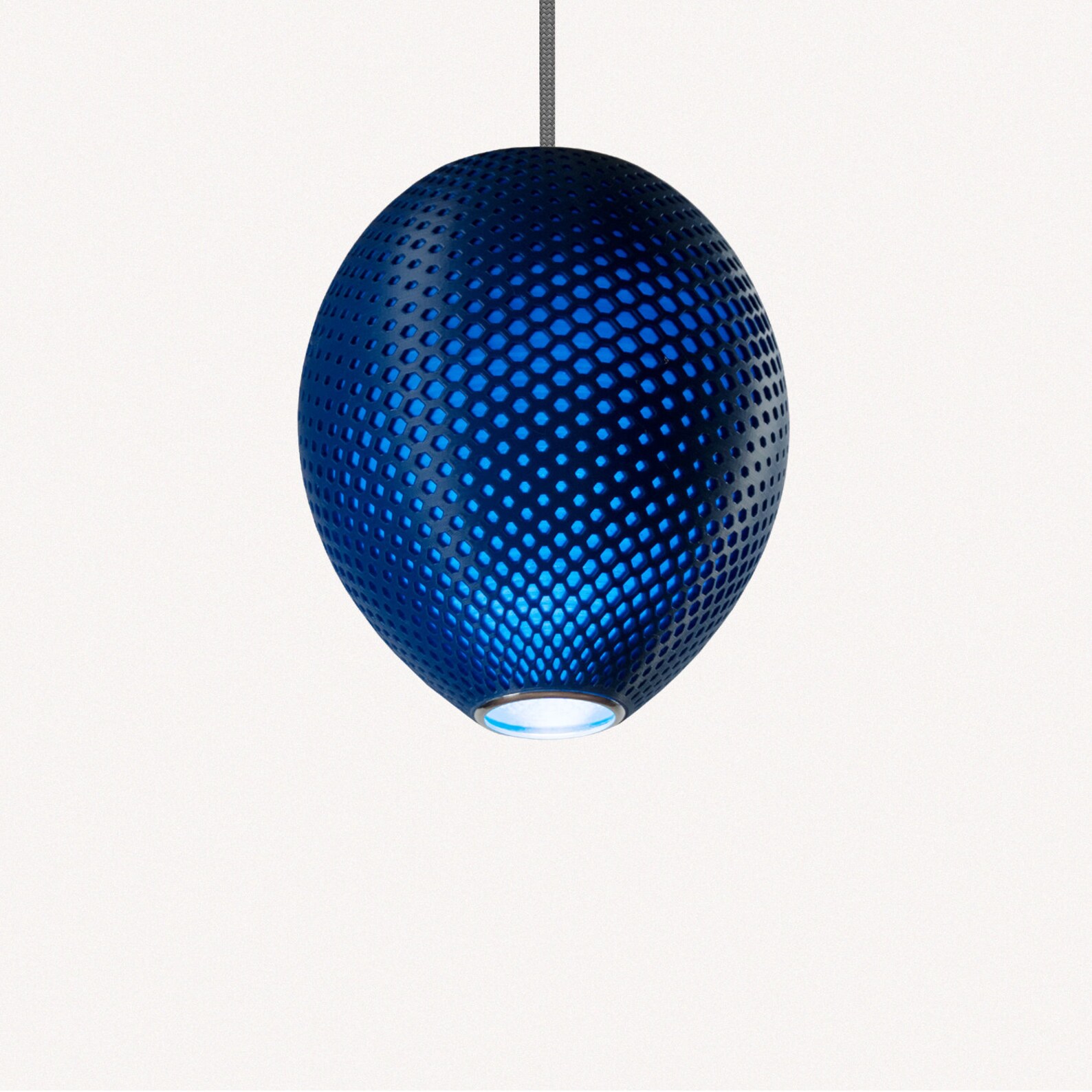 Blue Pendant Light-navy Blue Lampshade-night Sky Contemporary | Etsy