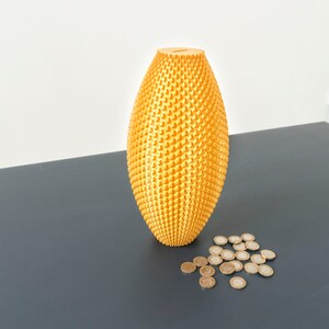 Large Gold Piggy Bank-gold Money Box-pot of Gold-modern Piggy Bank ...