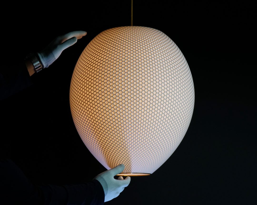 Large Hive Ceiling Light: Modern Chandelier Lighting - Etsy