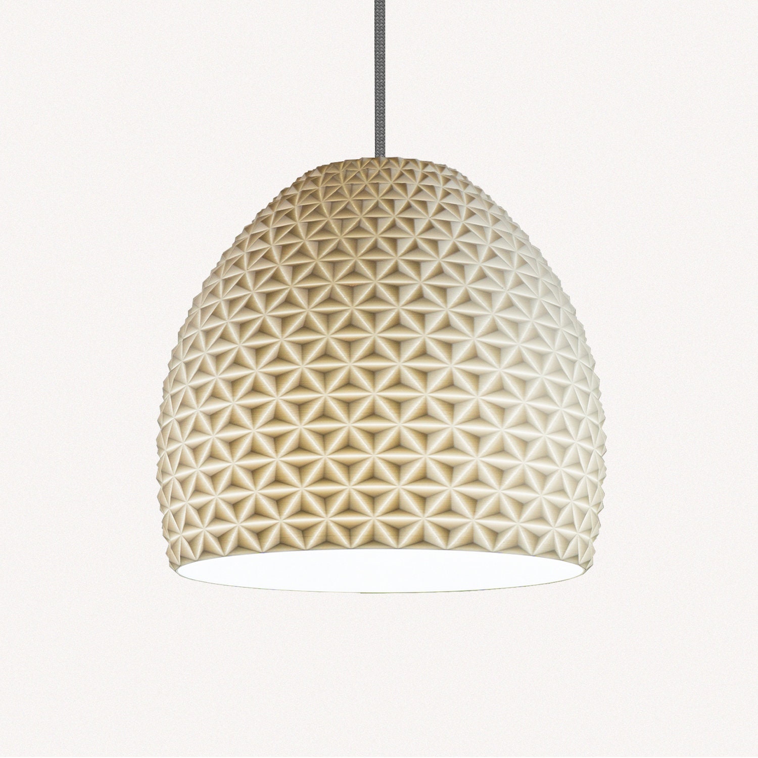 Ceiling Light - White - Modern - Geometric - Contemporary [GEODOME] 100 ...