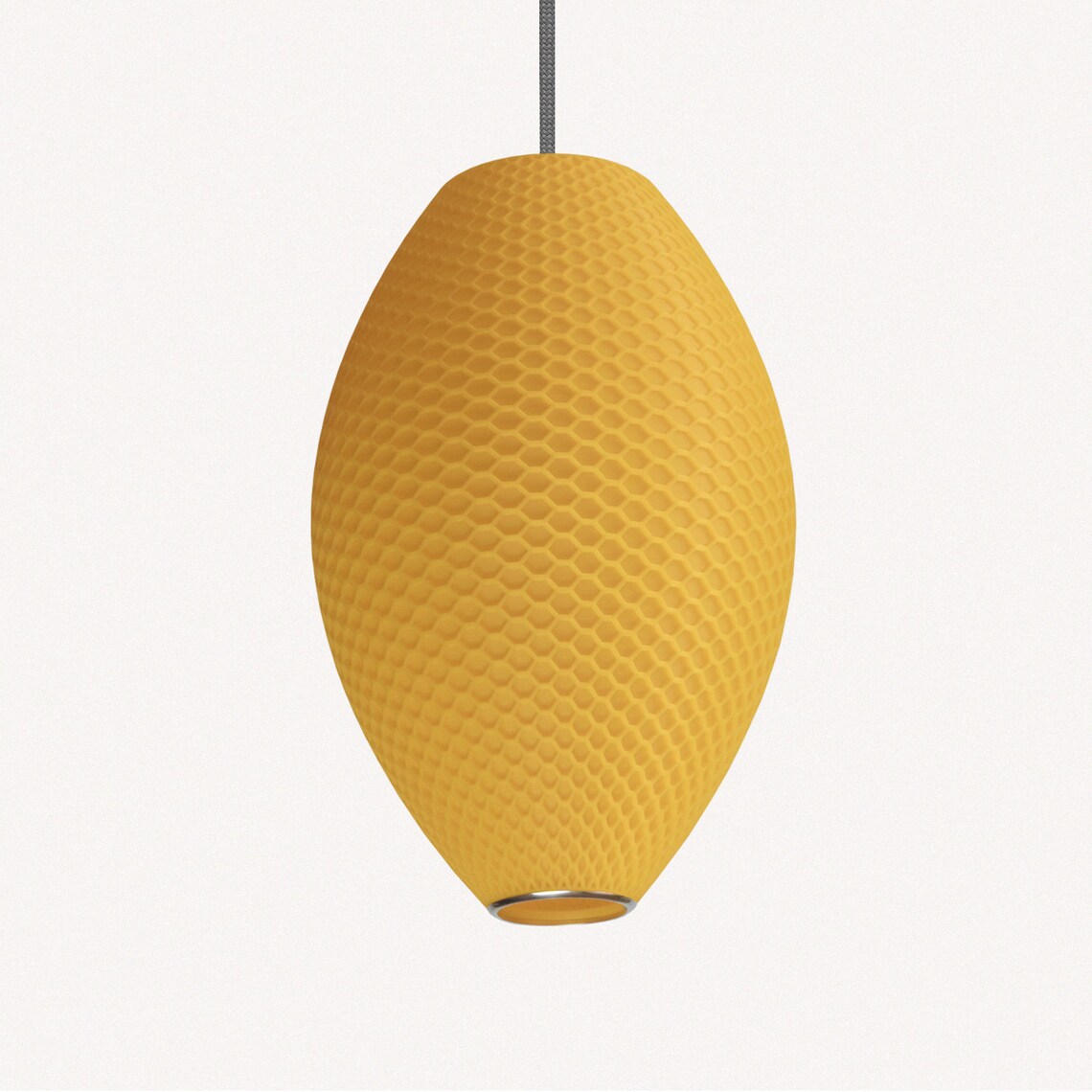 Pendant Light Yellow Modern Retro Contemporary - Etsy