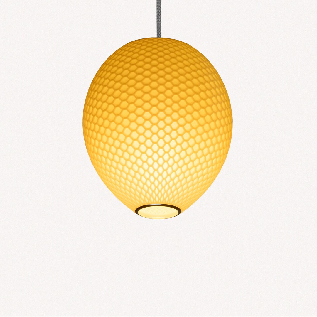 Yellow Lampshade/craft Room/ Modern Light/pendant Lamp/hobby - Etsy UK