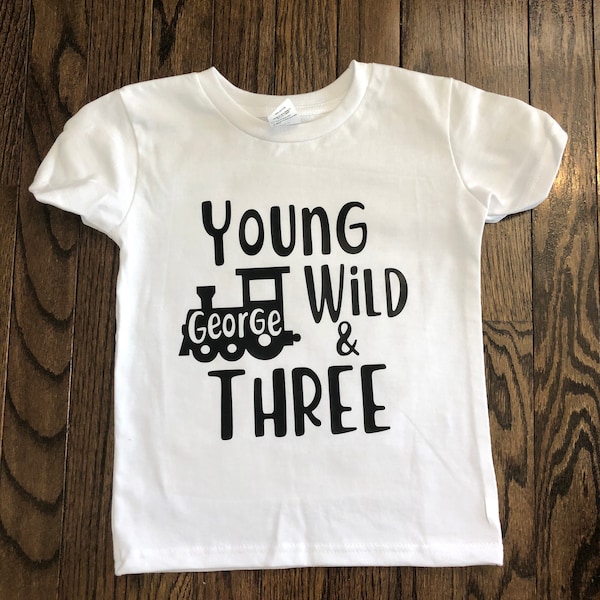 Three Year Old Train Birthday - Etsy