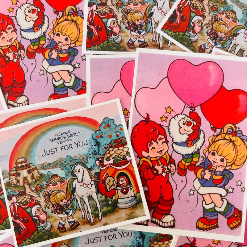 Mini Valentine Cards - Etsy