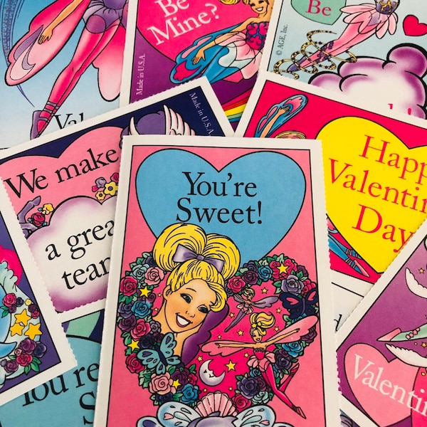 Barbie Valentine Cards - Etsy